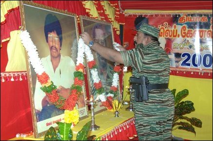TamilNet: 26.09.07 Thileepan, Shankar remembered in Vanni
